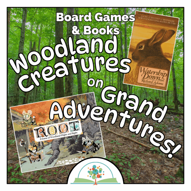 Board Game & Book Pairings: Woodland creatures on grand adventures ...