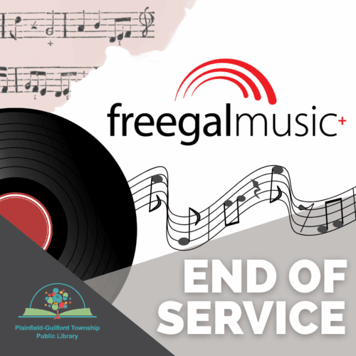 Freegal Subscription Update - Plainfield-Guilford Township Public Library